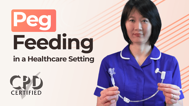 Peg Feeding in a Healthcare Course | ecert Training